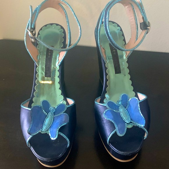 Marc Jacobs | Shoes | Vintage Marc Jacobs Butterfly Wedge Size Not ...